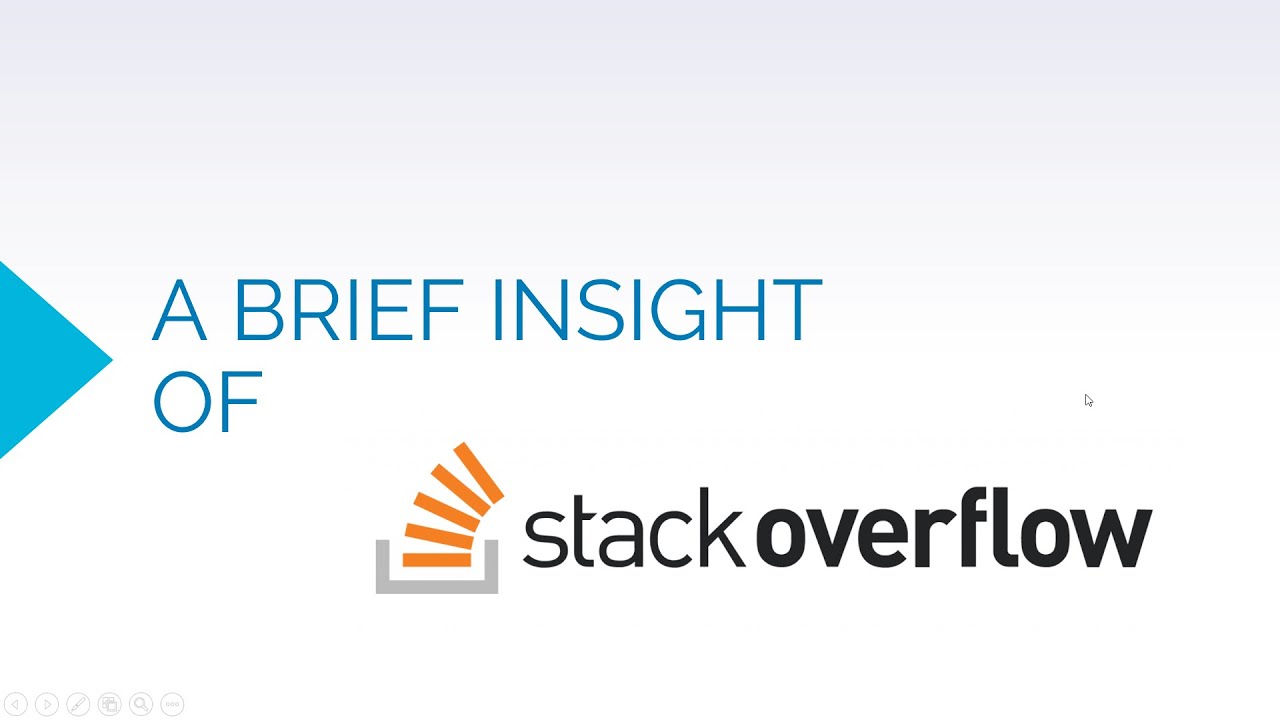 StackOverflow - A Website for Programmers !