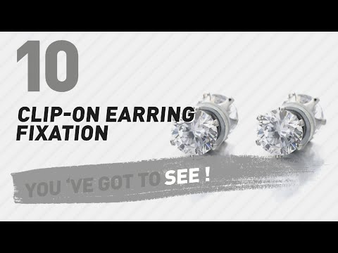 Clip-On Earring Fixation Collection For Women // UK New & Popular 2017
