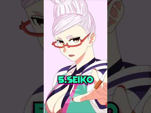 Top 10 Strongest characters in Dadandan #anime #dandadan #shorts #seiko