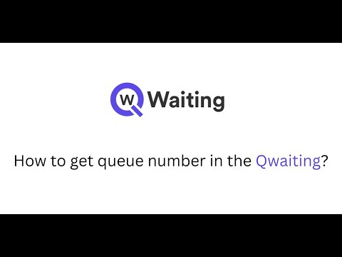 How to get queue number in the Qwaiting? #qms #tickets #ticketnumber