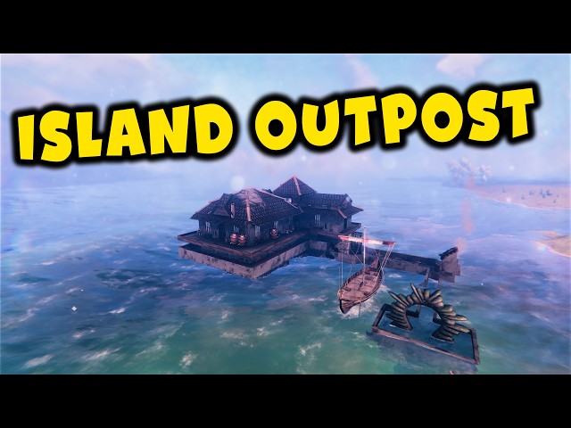 Island Outpost | Useful Design Valheim Build