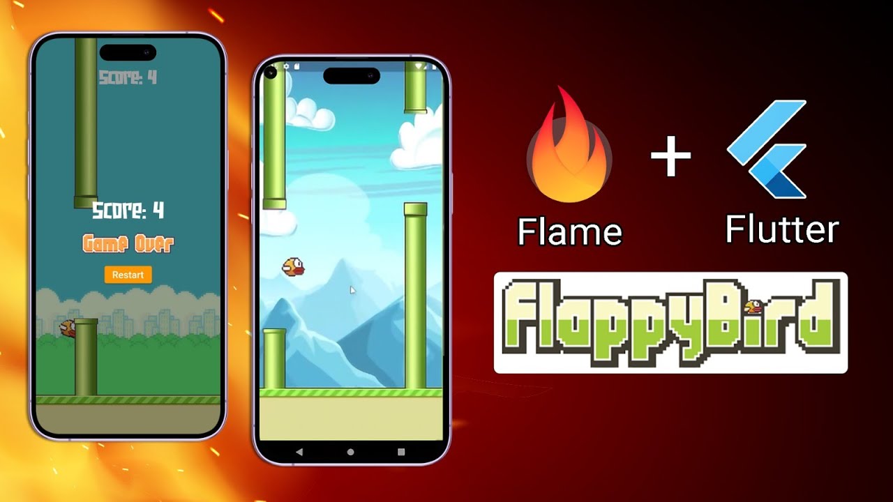 Let's Build Flappy Bird Game in Flutter & Flame - Complete Tutorial