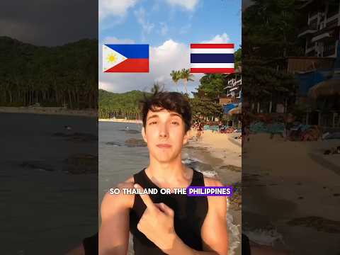 Philippines vs Thailand | WHERE SHOULD YOU TRAVEL 🇵🇭🇹🇭
