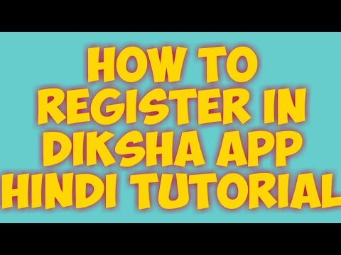 HOW TO REGISTER IN DIKSHA APP