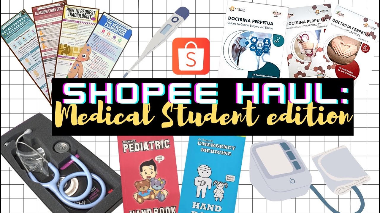Shopee Haul: Medical student edition | Medical school essential | Clinical year things | Malaysia