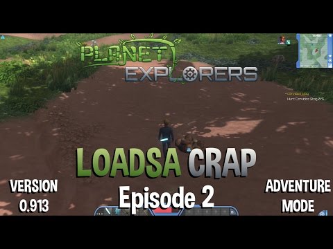 Steam Community :: Video :: Planet Explorers adventure mode. Ep. 2. Lots of crap and a depressed ...