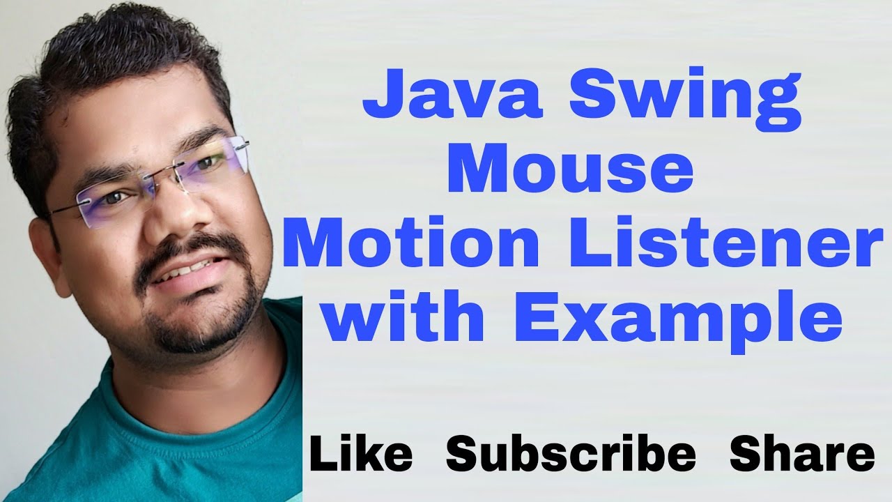 Java Swing Mouse Motion Listener With Program in Java | MouseMotionListener Interface and Methods