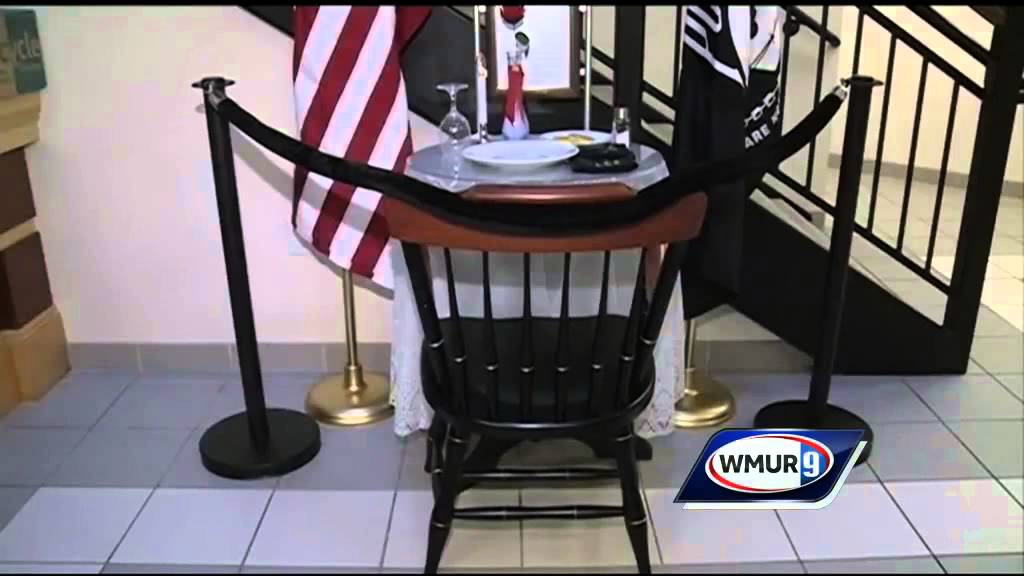 Derry veterans unveil 'missing man table'
