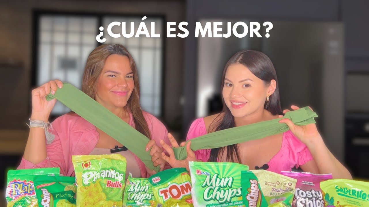 ¡REVIEW DE SABORES! CHIPS de PLÁTANO: MEJORES MARCAS de PLÁTANITOS, chifles o Tostones🍌