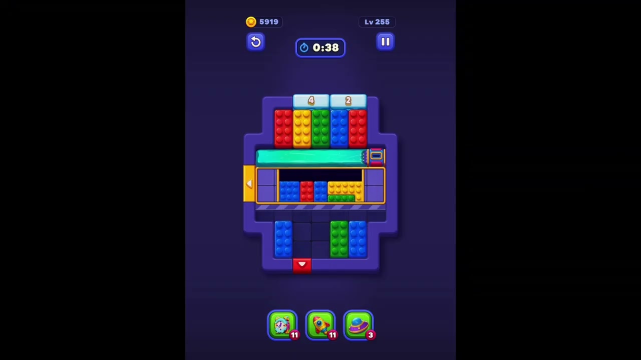 Block Out! - Color Sort Puzzle Levels 251-252-253-254-255-256-257-258-259-260