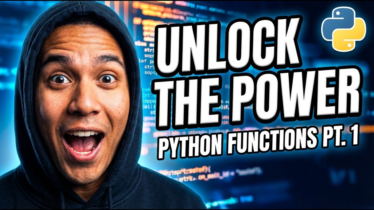 Python Functions Tutorial  in Hindi [Beginner to Pro] - Part 1 #vishwottam #python #functions