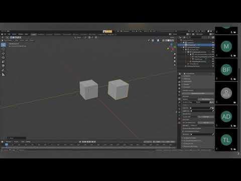 IFC property sets - 200620 BlenderBIM Add-on Technical WIP Demo