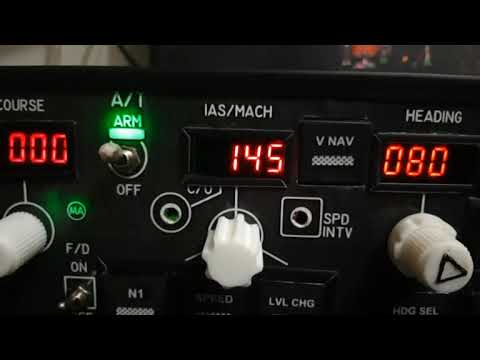 MCP MODE CONTROL PANEL Boeing 737-800 NG