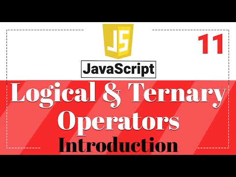 Learn 11 Concept of Logical Ternary Operators types of Logical and Ternary Operators in ...