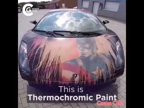 Its Almost Magic | Temperature Changing Paint – Heat Sensitive Pigment, known as Therm