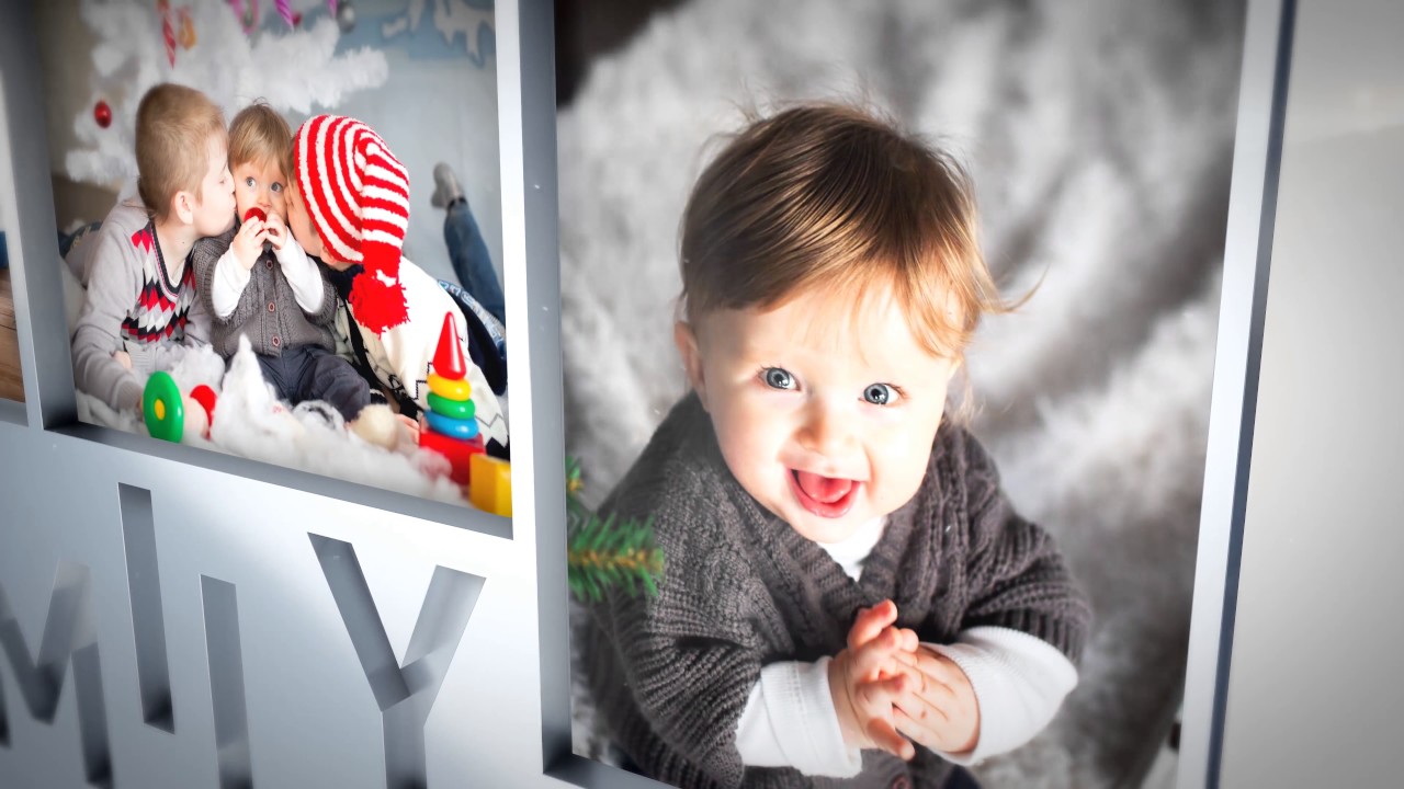After Effects Template | Royalty Free | Family Photo Slideshow