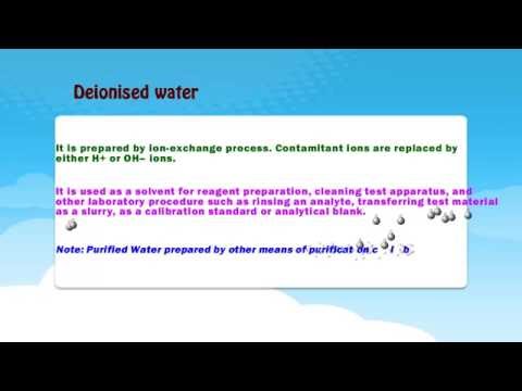 Water for pharmaceutical use