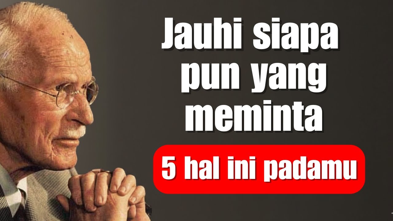 STAY AWAY FROM PEOPLE WHO ASK FOR THESE 5 THINGS | Carl Jung