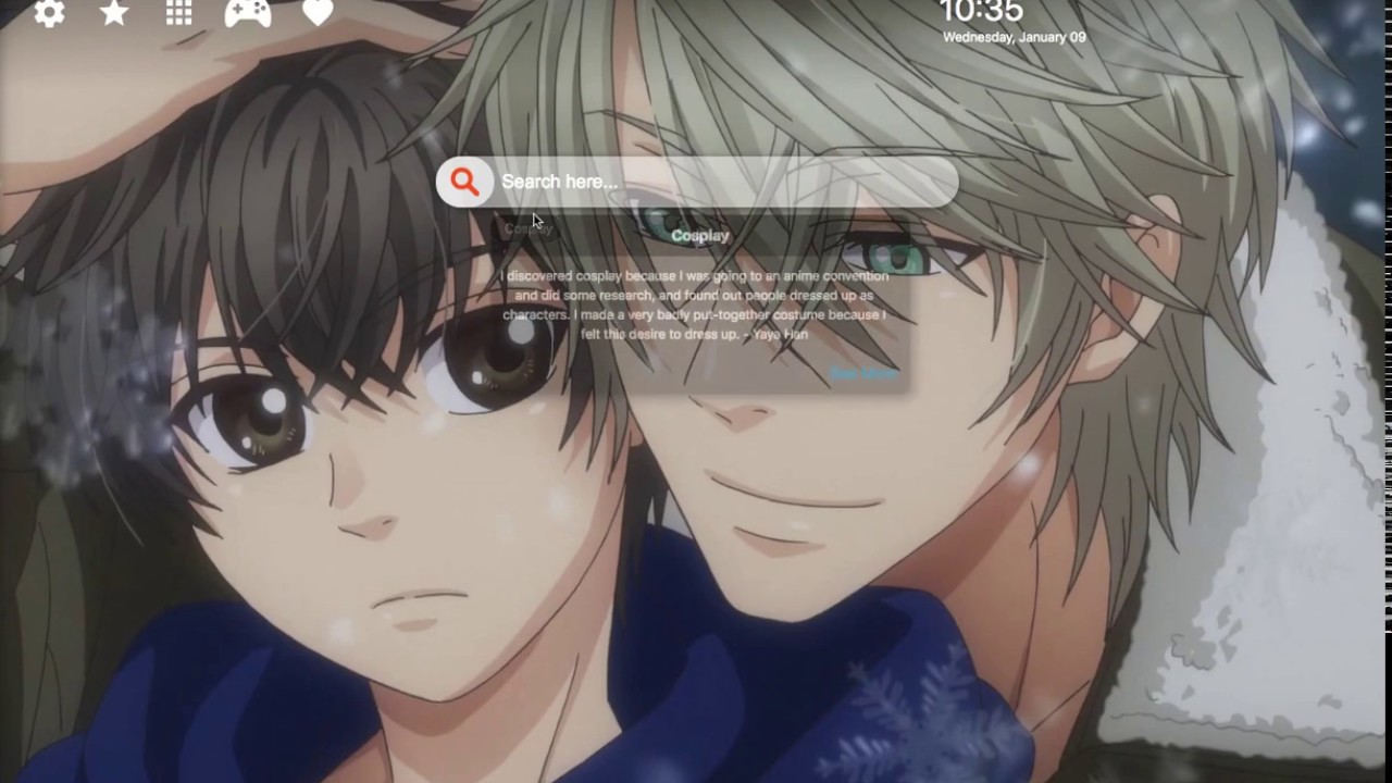 Yaoi Anime Wallpapers - Yuri On Ice, Sekai-ichi Hatsukoi, Junjou Romantica...