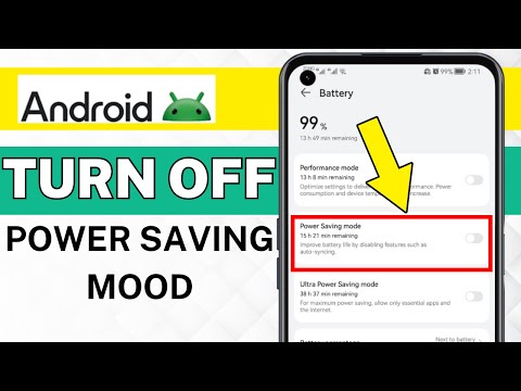 How To Turn Off Power Saving Mode on Android
