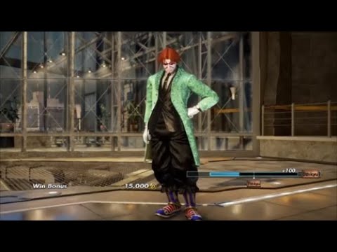 tekken7 lee chaolan arcademode / halloween (mad hatter - alice through the looking glass)/ it's mode