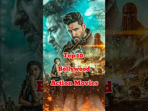 Top 10 Best Bollywood Action Movies 💪| Top 10 Cinema #bollywood #actionmovies #shorts #youtubeshorts