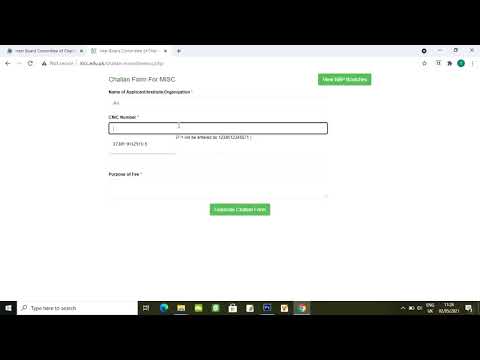 How to create online challan of IBCC// For Returning Documents