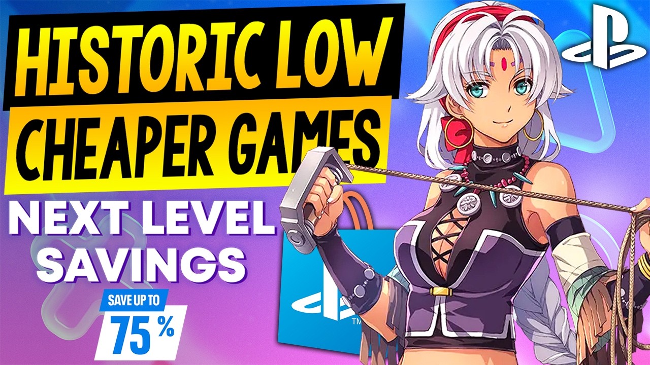 15 Awesome HISTORIC LOW PRICES PSN Next Level Savings Sale PS5/PS4 Game Deals! Great Games CHEAPER!