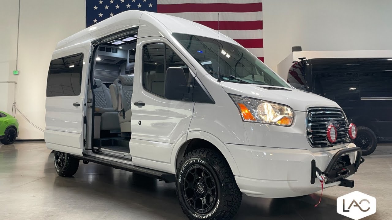 NEW 2019 FORD TRANSIT QUIGLEY 4X4 CONVERSION 9-PASS AVENGER SERIES COACH
