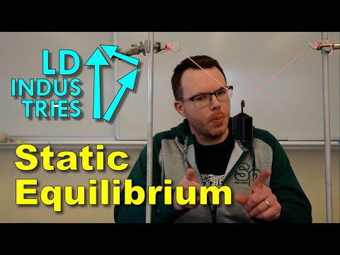 Static Equilibrium: LD Industries Physics 20