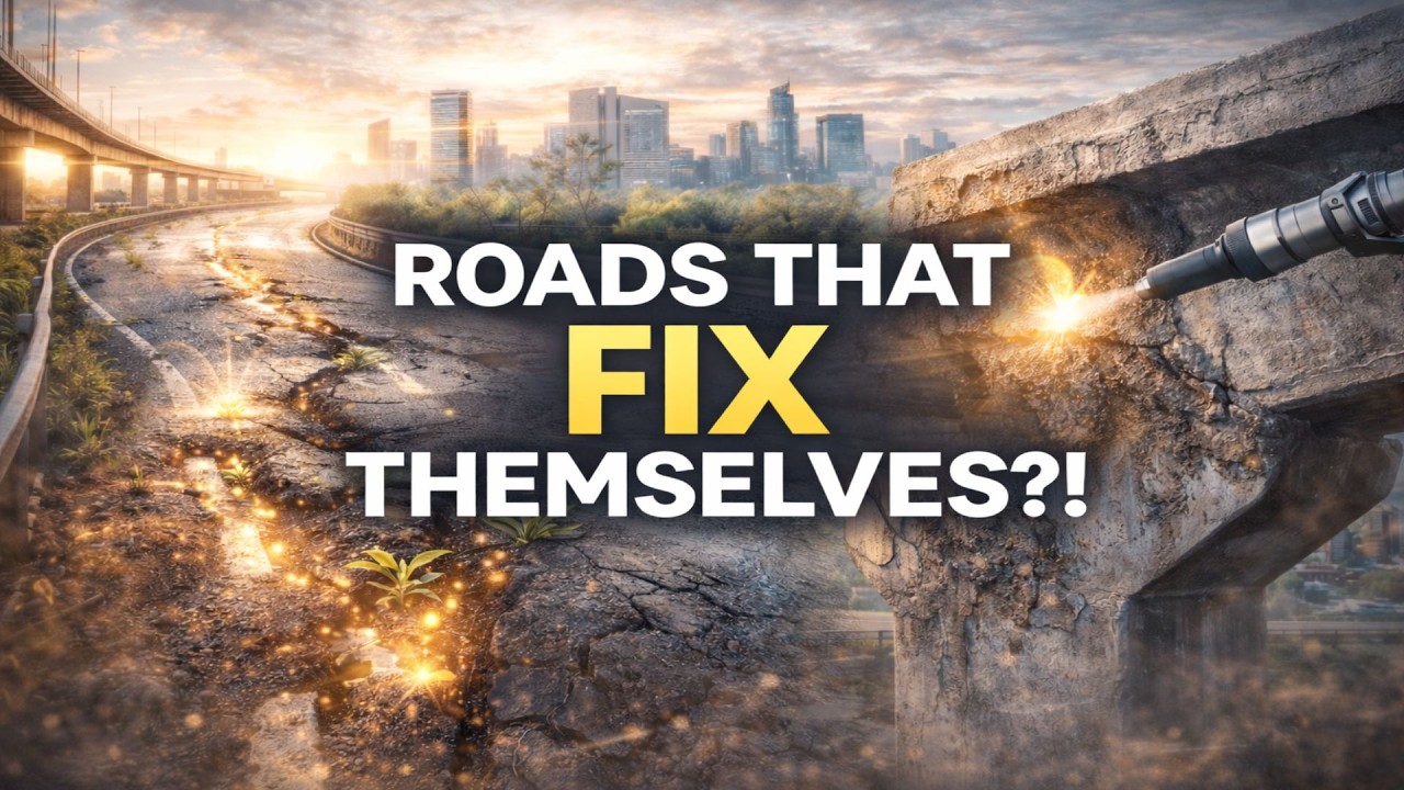 Roads That Heal Themselves?! The Future of Smart Infrastructure