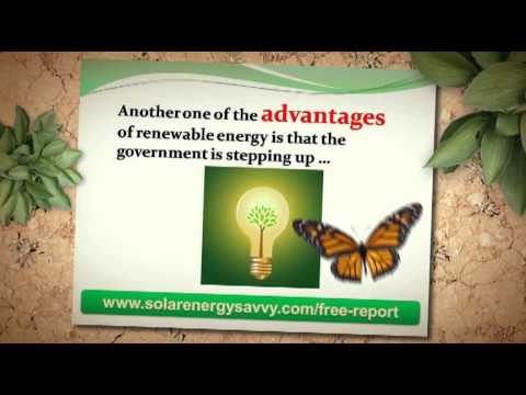 Advantages of Renewable Resources | Renewable Energy Resources