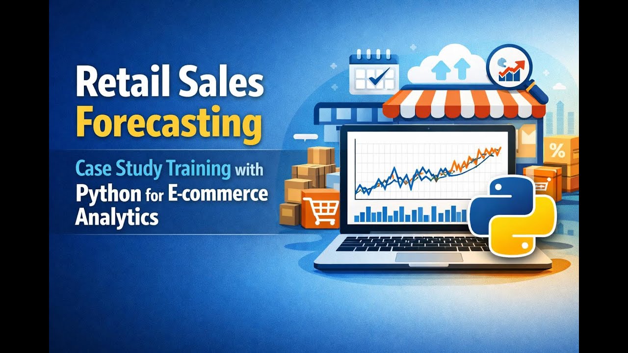Retail Sales Forecasting Case Study Training with Python for E-commerce Analytics