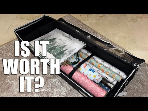 Homior Premium Wrapping Paper Storage Box Review - Is It Worth It?