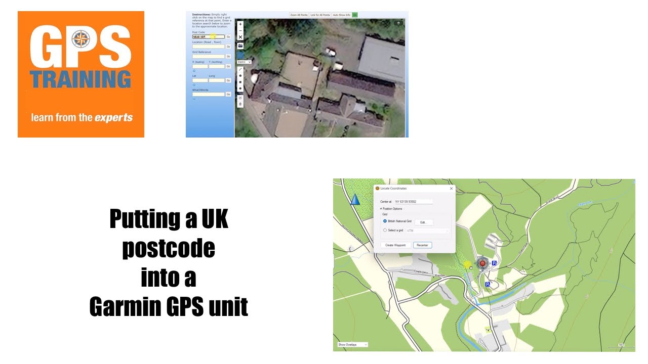 How to get a OS Grid Ref from a UK Postcode