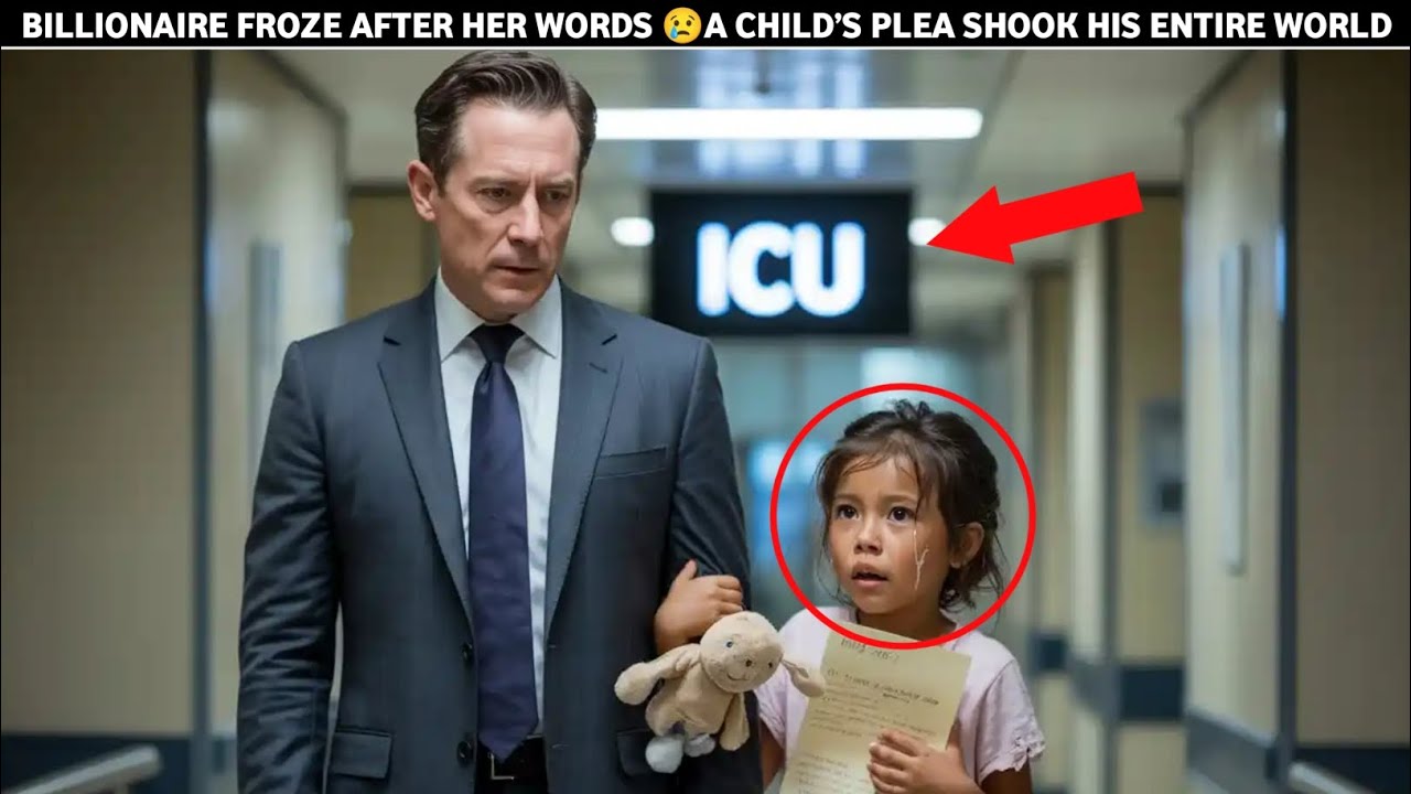 Millionaire CEO Stood in the Hospital When a Little Girl Asked,