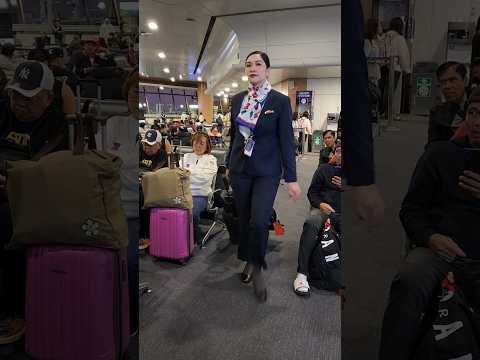 The Philippine Airlines Crew #philippines #viral