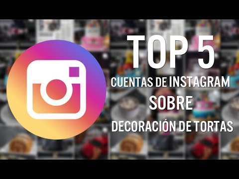 MI TOP 5 DE CUENTAS DE DECORACI脫N DE TORTAS EN INSTAGRAM