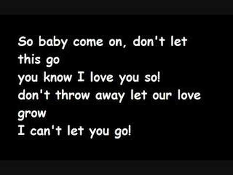 Can't Let You Go Lyrics