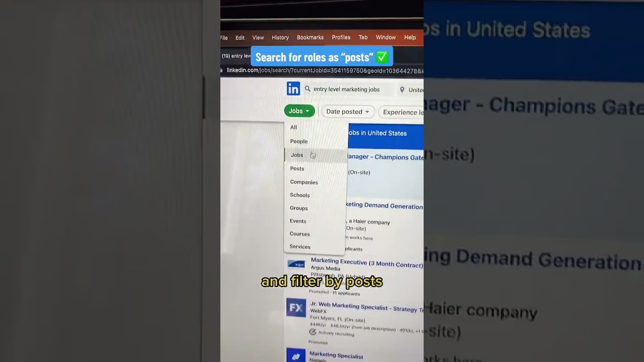 A better way to find entry level jobs 🔎 #jobsearch