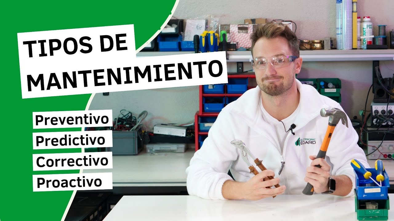 Tipos de mantenimiento: preventivo, predictivo, correctivo, proactivo📕 Diccionario Industrial #10