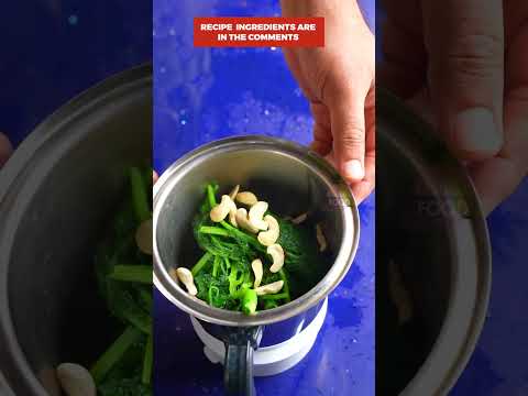 the best palak paneer recipe method #shorts