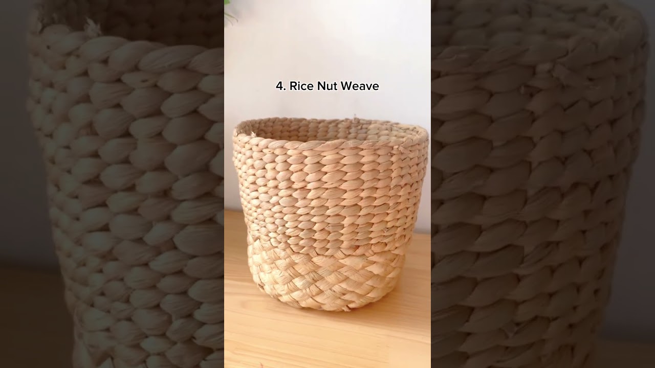 Top Trending Weaving Styles - Water Hyacinth Basket| Vietnam handicraft factory