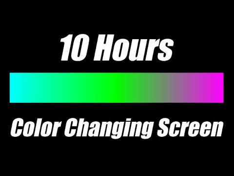 Color Changing Mood Led Lights - Light Blue Green Pink Screen Colors [10 Hours]