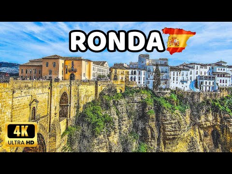 🇪🇦[4K] RONDA Spain "The Dream City" Walking Tour in July 2023 | Málaga, Andalucía
