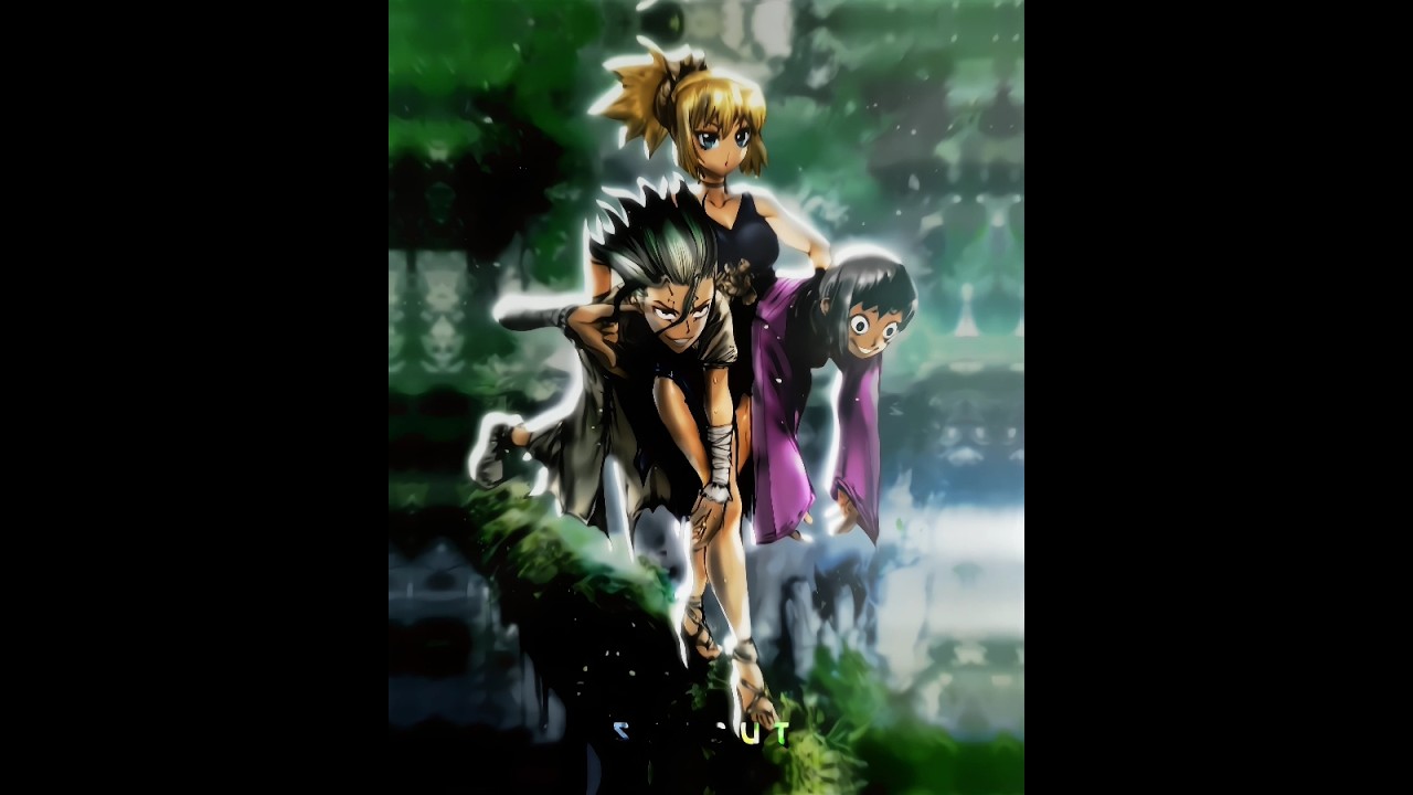 SENKU BODYGUARDS 💀 [120FPS EDIT] #shorts #drstone #120fps #mangaedit #senku #trending #anime