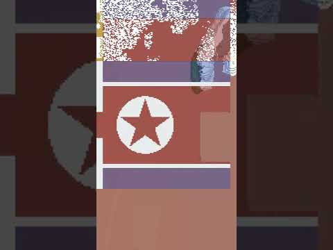 Flag of North Korea | Building Map Art Everyday | Day 288