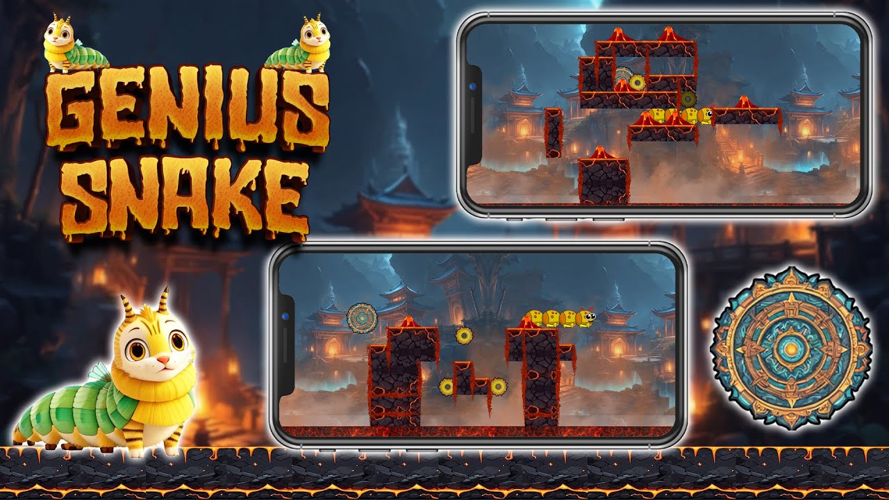 Genius Snake || Construct 3 Game Template || Source code