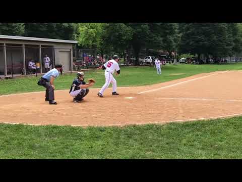 86-year-old coach fills in during baseball game
