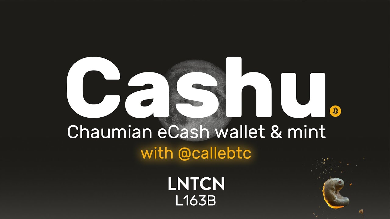EN | Cashu, an eCash wallet and Mint with callebtc